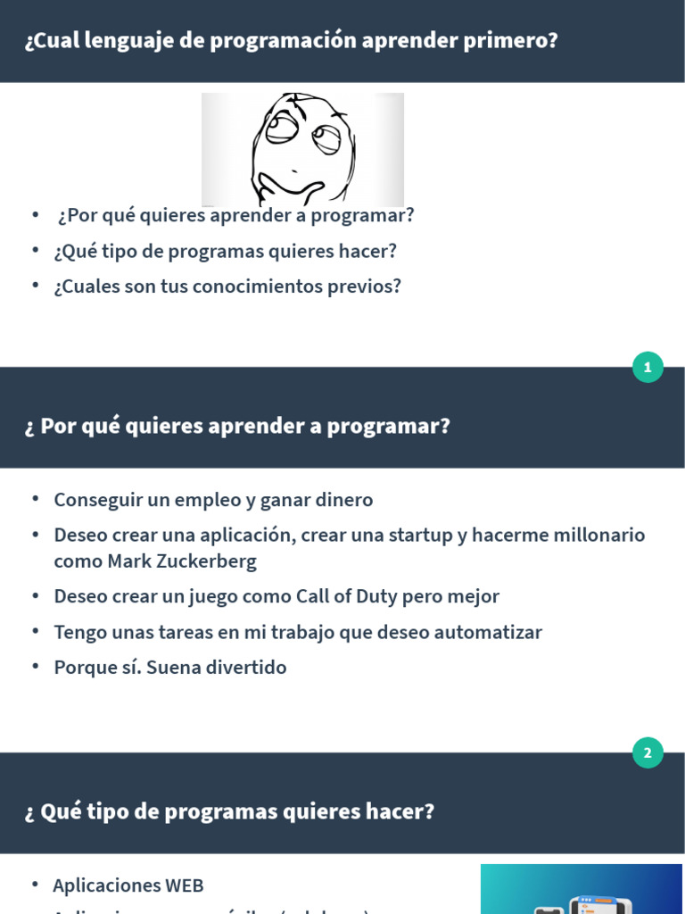 que lenguaje aprender | PDF | Visual Basic para Aplicaciones | Software ...
