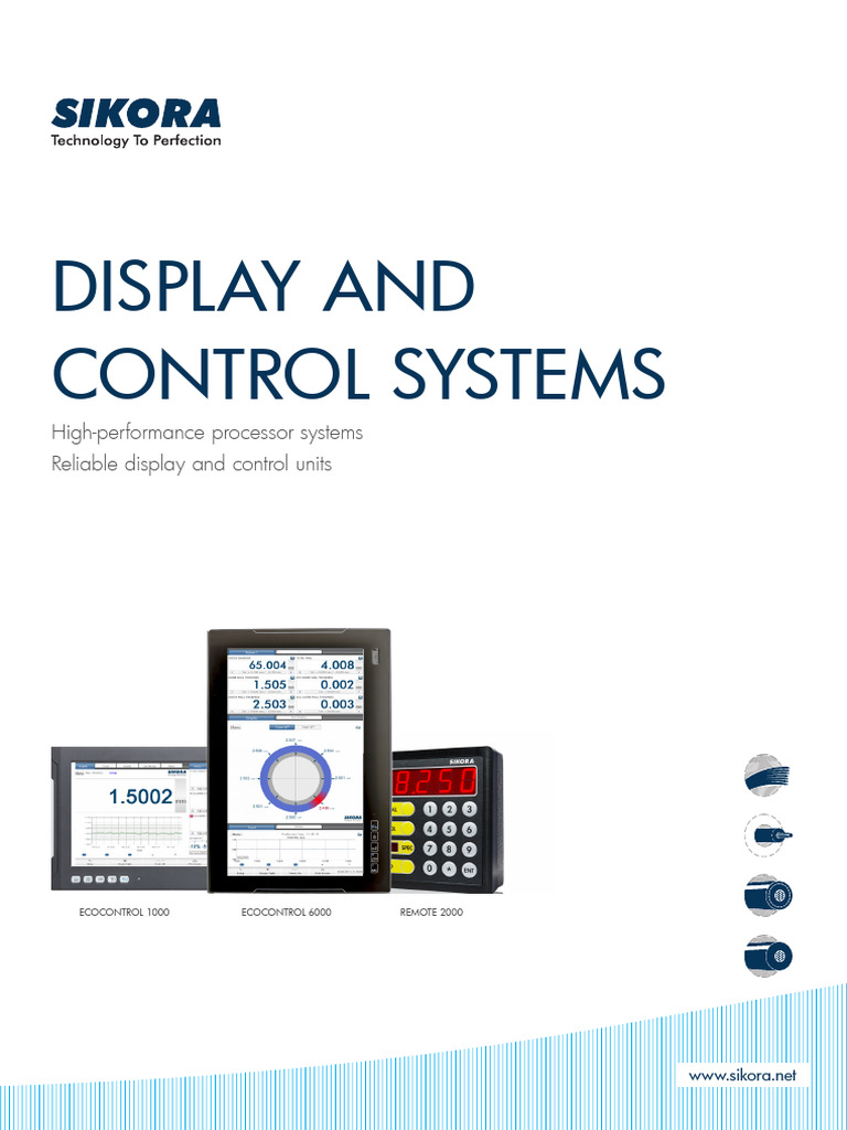 Display and Control Systems Brochure2 | PDF | Engineering Tolerance ...