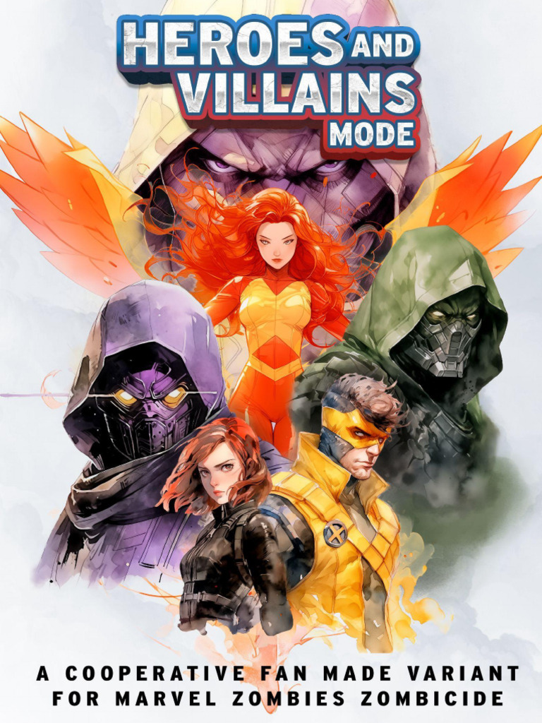 Heroes And Villains Mode V2 0 Pdf Marvel Comics Marvel Entertainment