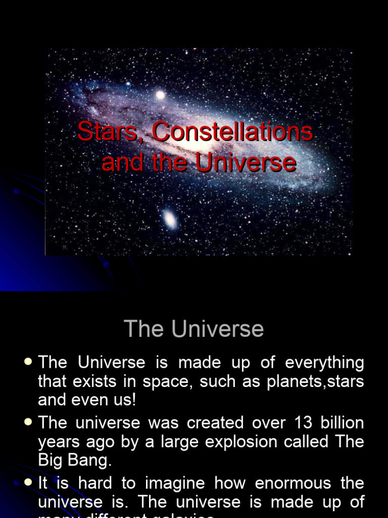 Seven Notable Constellations Explained | PDF | Stars | Constellation