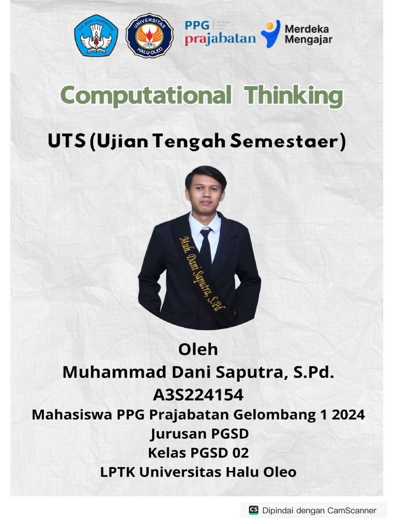 UTS Computational Thinking (Dani) | PDF