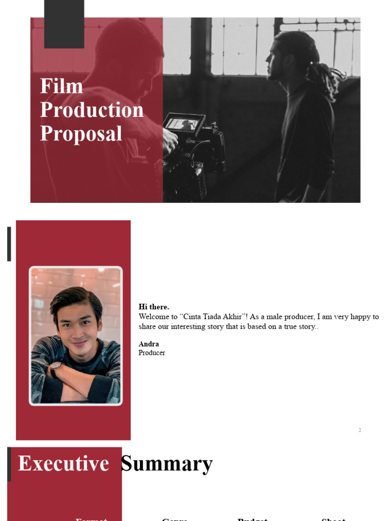 Film Production Proposal | PDF