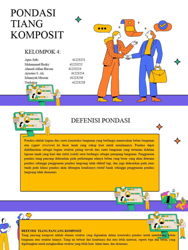 Pondasi Tiang Komposit | PDF | Teknologi & Rekayasa