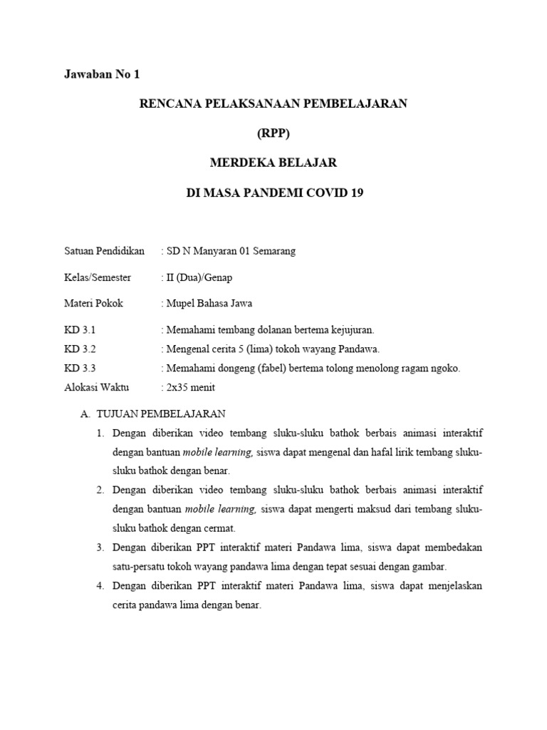 RMBL H - 24 - M. Maulana Choirul Ahsan - 7344 - Jawaban UAS | PDF
