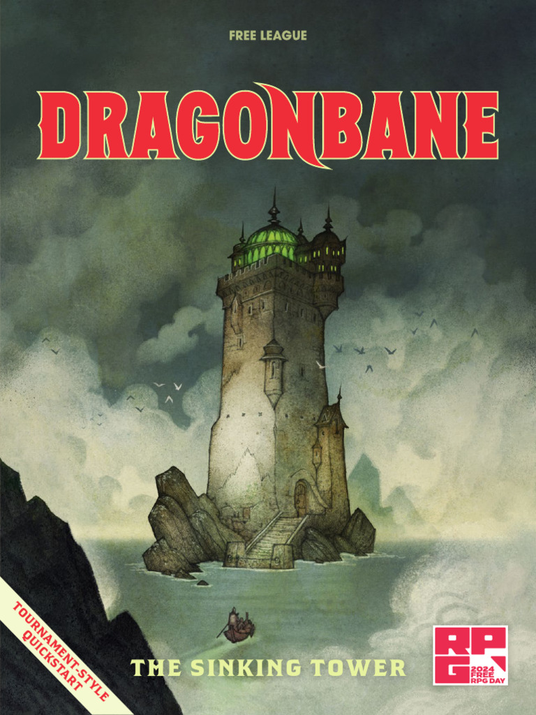 Dragonbane The Sinking Tower v1 | PDF | Role Playing Games | Tabletop Games