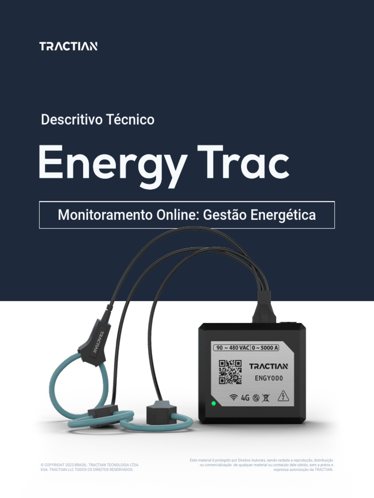 (BR) Energy Trac - Descritivo Técnico - NOV23 | PDF | Potência (Física) | Internet das Coisas