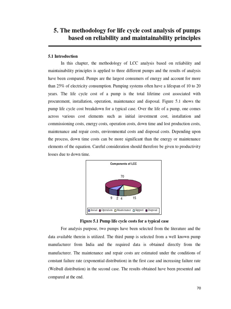 The Methodology For Life Cycle Cost Analysis of Pumps | PDF | Pump ...