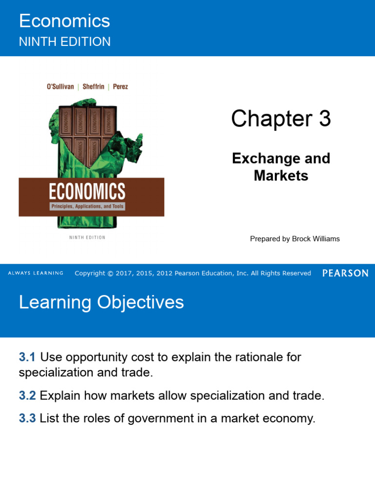Chapter 3 - Exchange and Markets | PDF | Outsourcing | Meteoroid