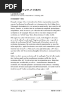 PAG 01.1 - Comparing Methods of Determining G | PDF | Acceleration ...