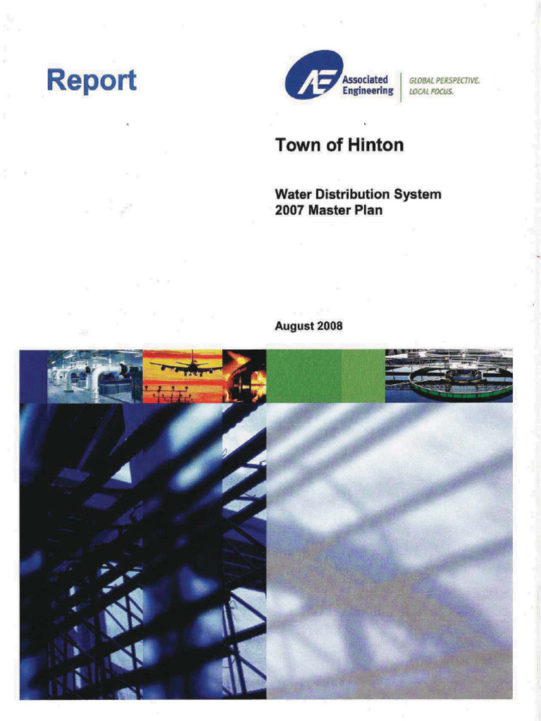 Water Distribution Master Plan | PDF | Pump | Hydraulics