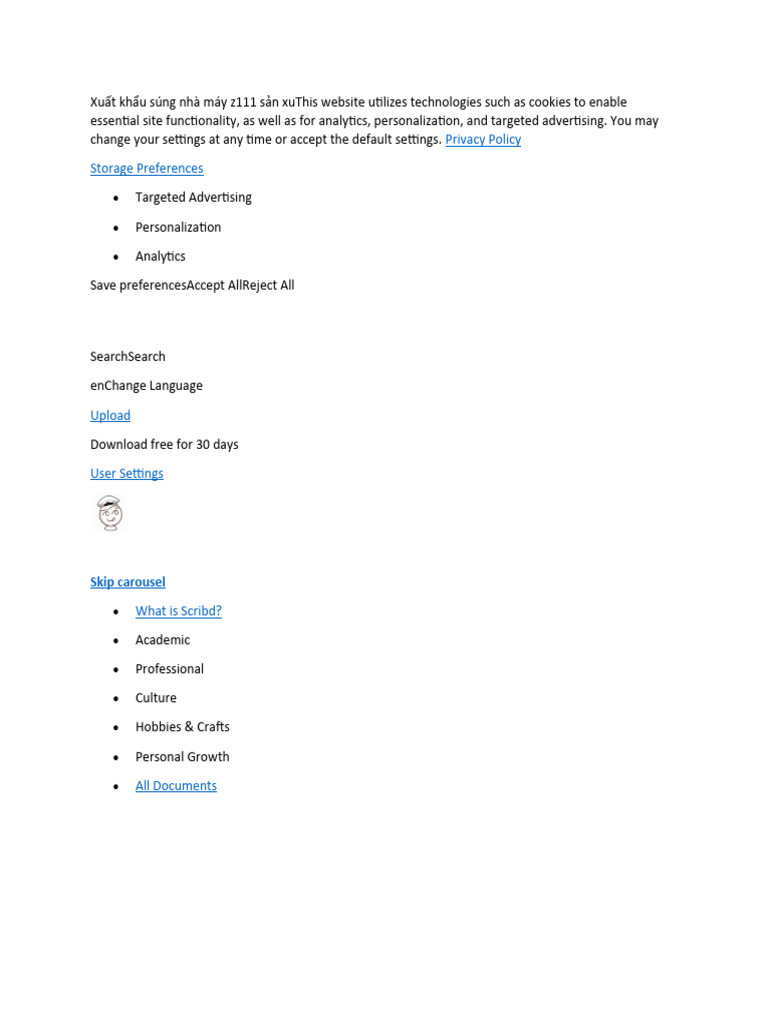 Xuất khẩu súng nhà máy z111 sản xuất theo quý 3 năm 2024 | PDF | Scribd | Software