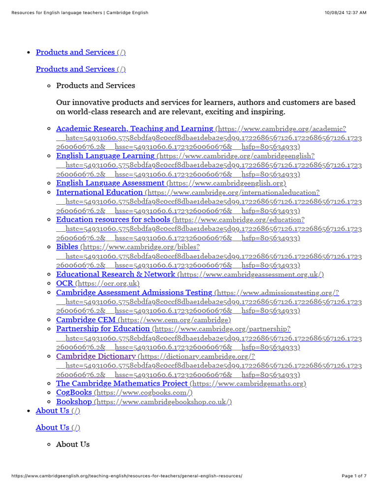 5 Resources For English Language Teachers - Cambridge English | PDF ...