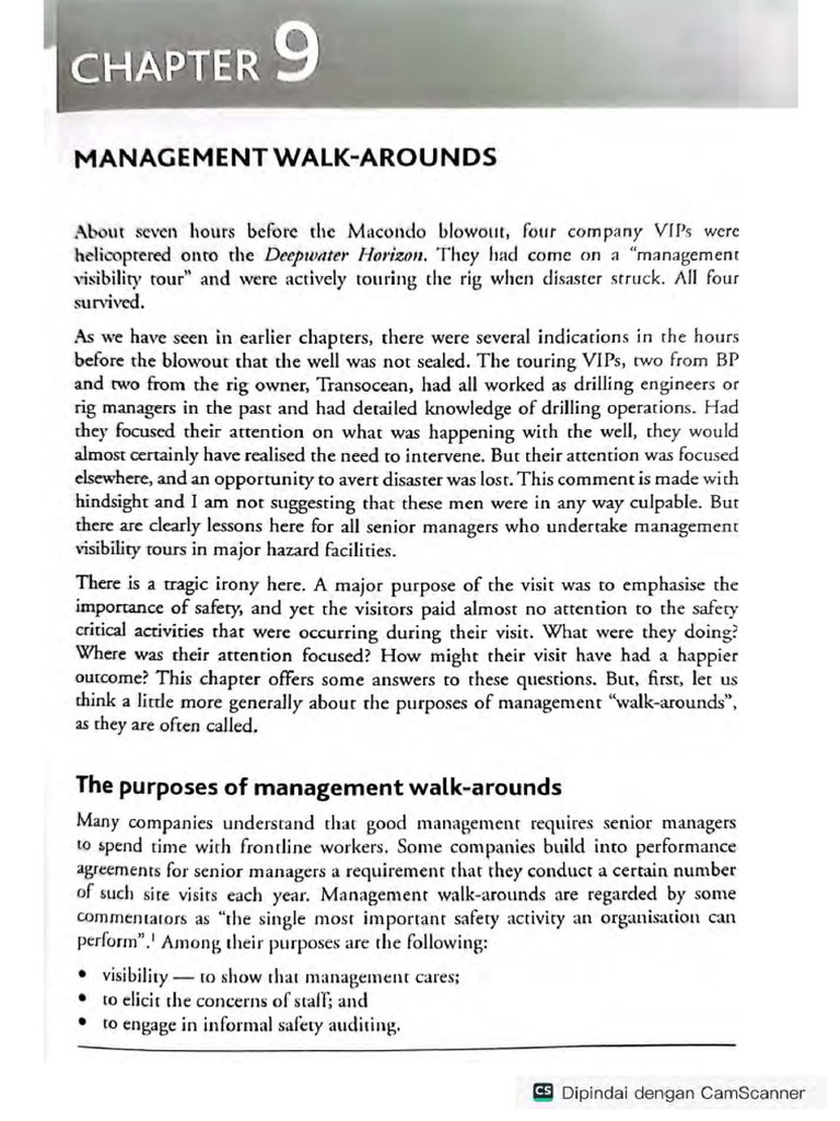 Ch-9 Management Walk-Arounds-Reduced | PDF