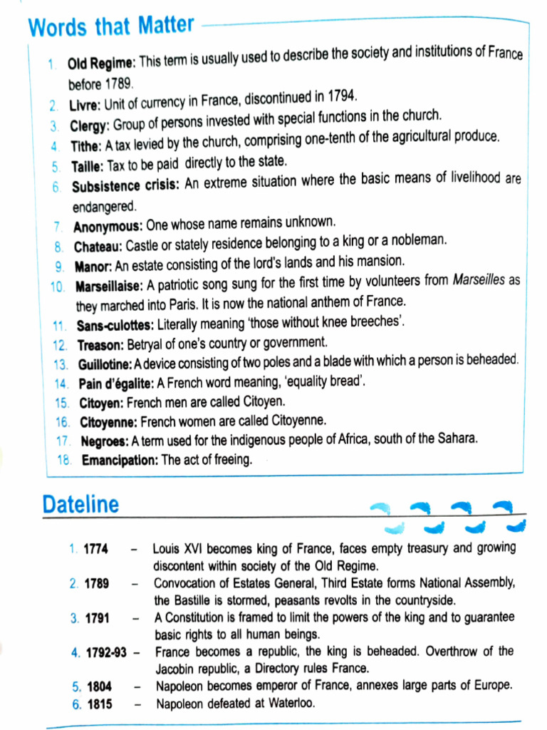 Class 9 History1 Thefrenchrevolution | PDF | French Revolution | France