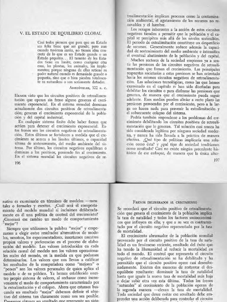 El Estado de Equilibrio Global | PDF