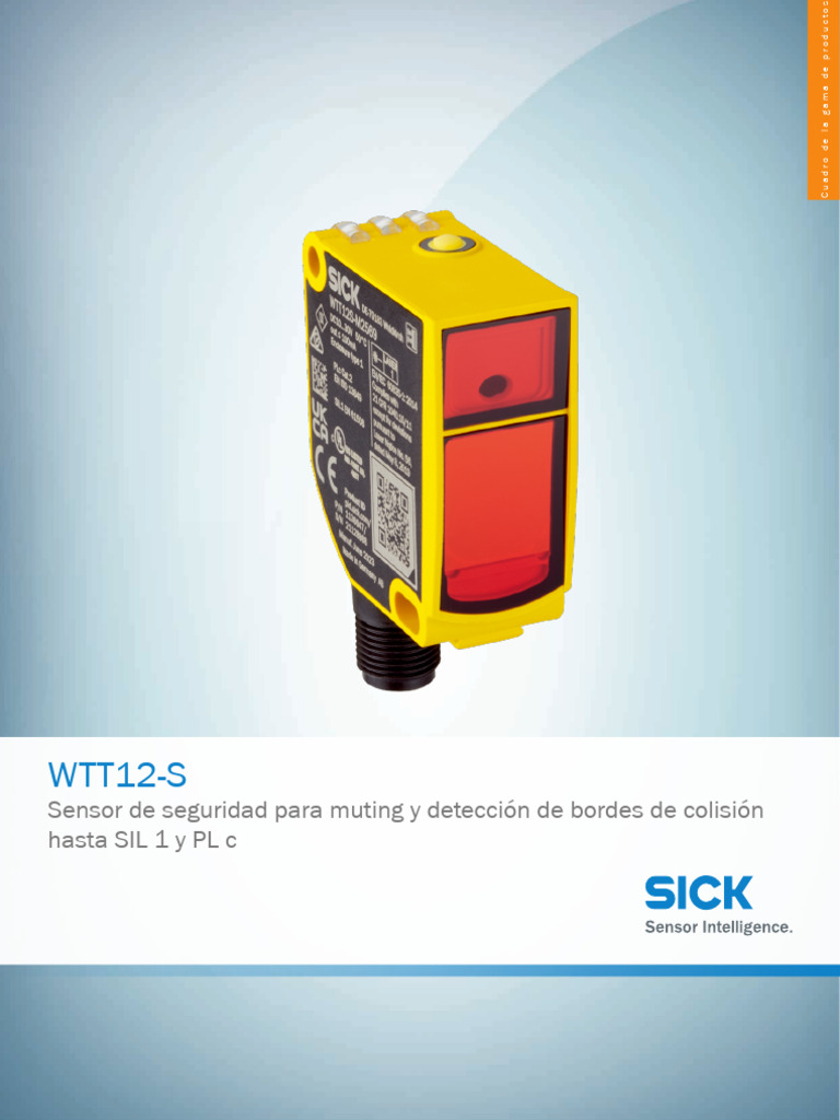 Familyoverview WTT12-S g577387 Es | PDF | Sensor | Conector eléctrico