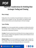 Fouling Factor Table | PDF | Heat Exchanger | Water