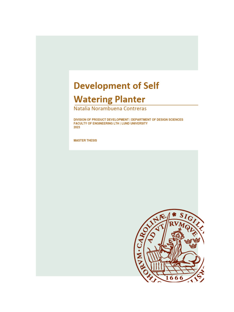 Master Thesis Product Development 1 | PDF | Art | Computers