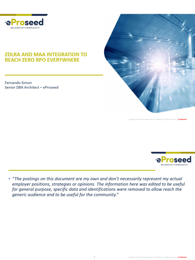 Fernando+Simon+-+HrOUG2020-ZDLRA and MAA Integration To reach+ZERO RPO ...