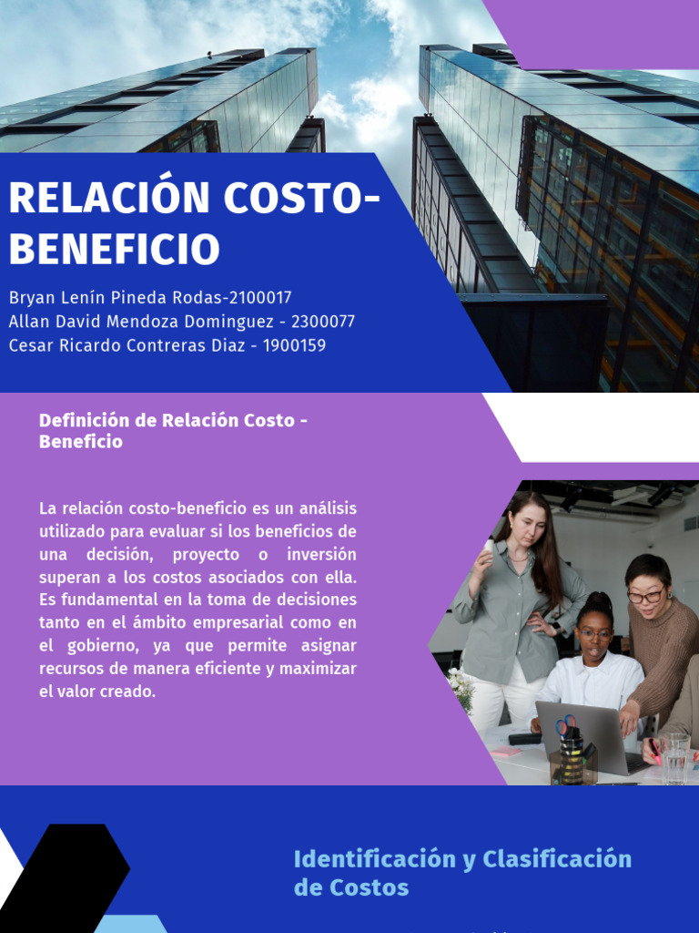 Análisis de Relación Costo-Beneficio | PDF | Análisis coste-beneficio ...