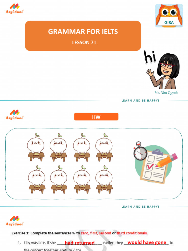 GI - Lesson 71 - Mixed Conditional | PDF