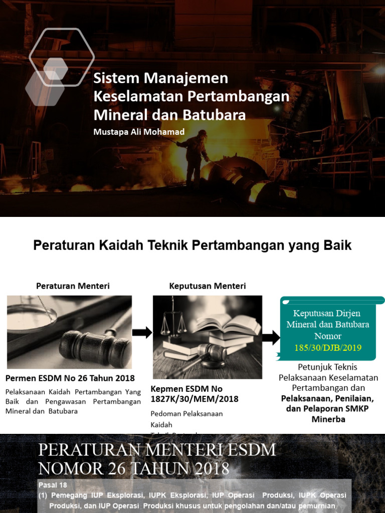 Dasar Hukum Penerapan SMKP - TM 8 | PDF