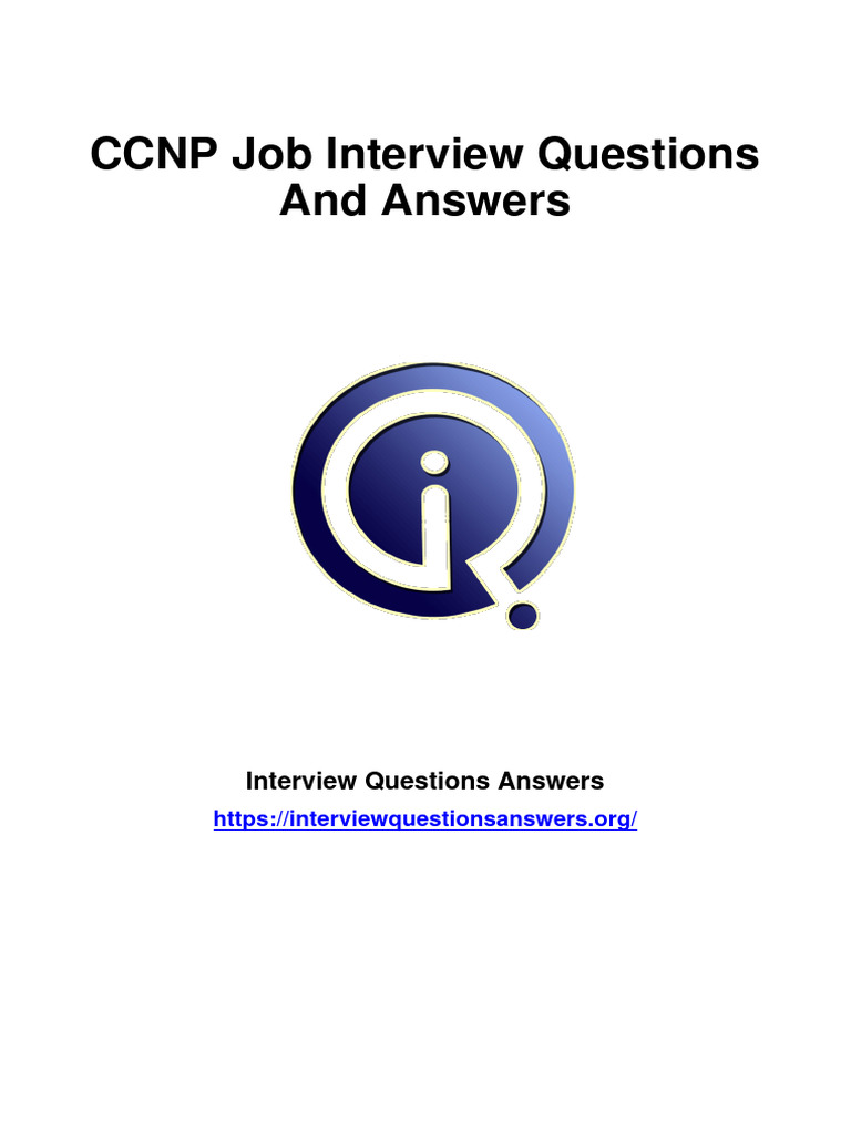 132 CCNP Interview Questions Answers Guide | PDF | Multicast | Ip Address
