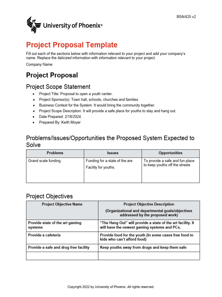 bsa425_v2_wk1_project_proposal_template1 | PDF | Business