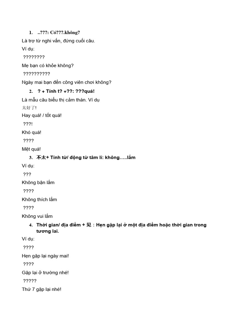 T NG H P NG Pháp 1+2+3+4 | PDF