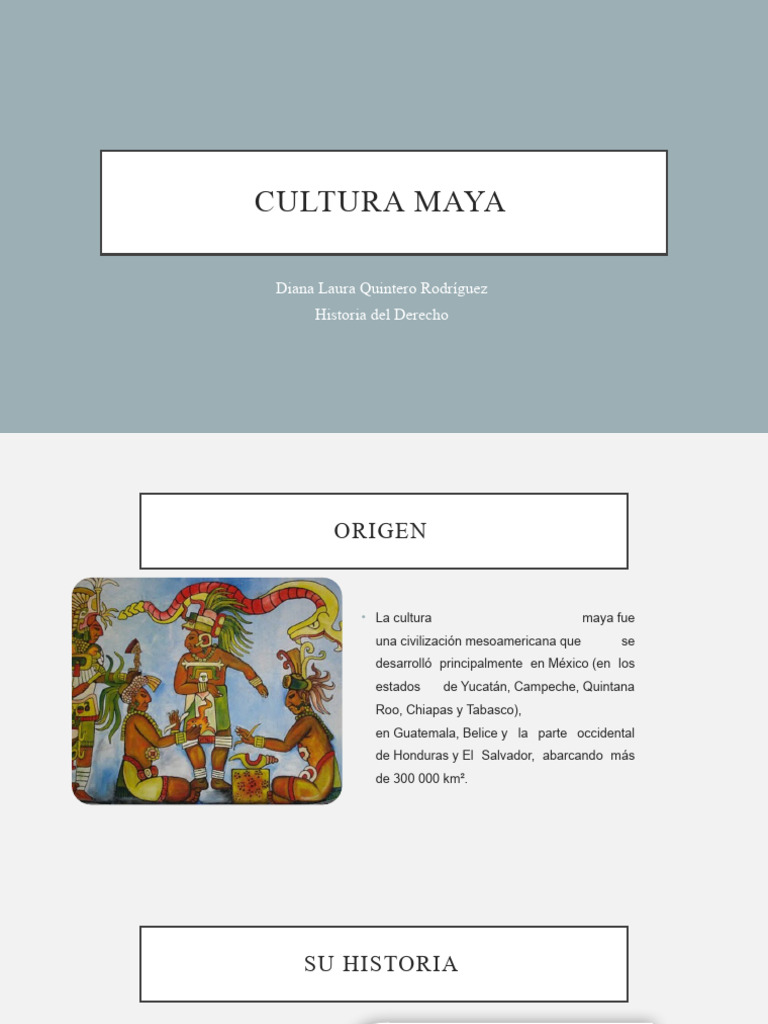 Cultura Maya | PDF | Civilización maya