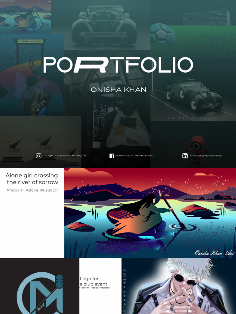 Portfolio Onisha | PDF