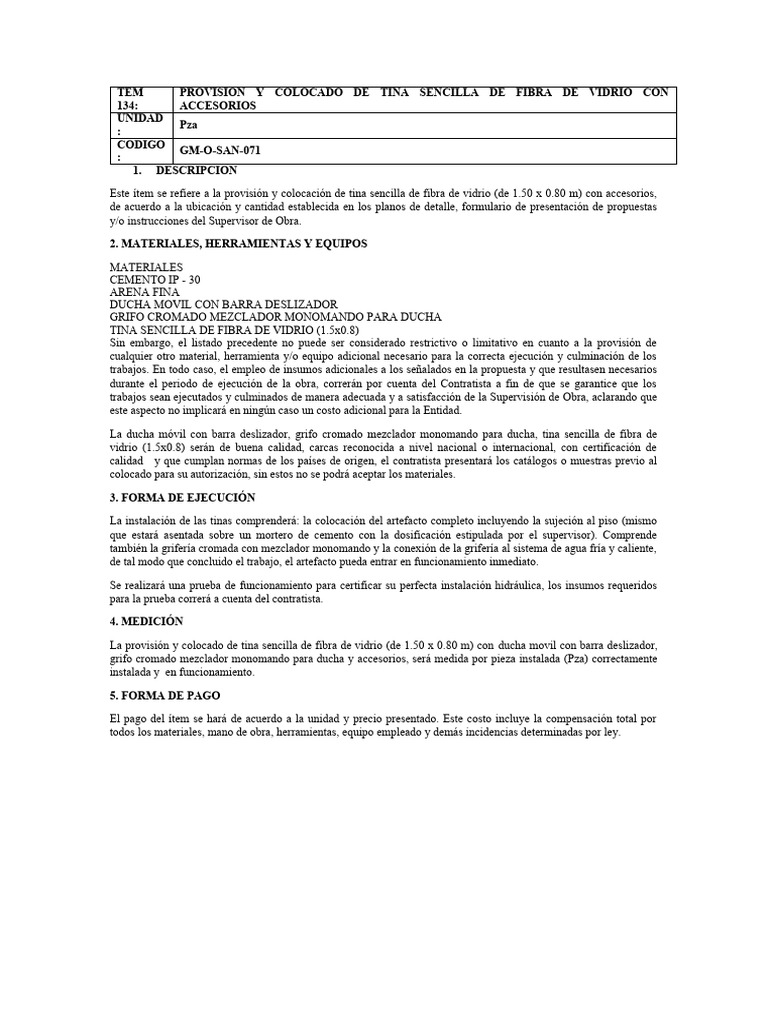 GM o San 071 | PDF | Ducha