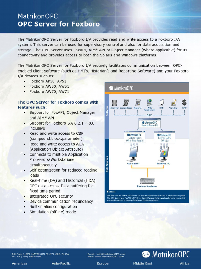 Mopc Datasheet Foxboro en | PDF | Computers