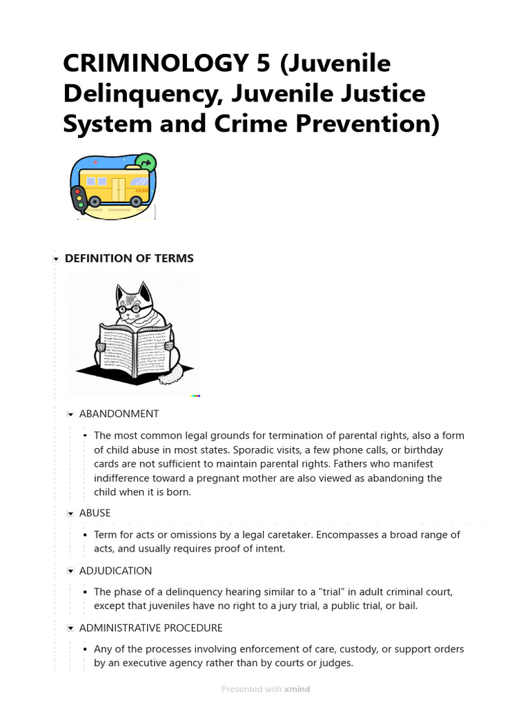 29 - Juvenile Delinquency, Juvenile Justice System and Crime Prevention ...