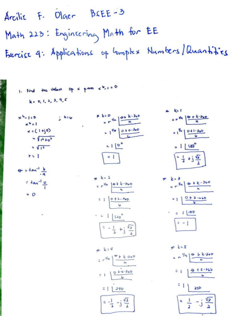 Exercise 4 Answers | PDF