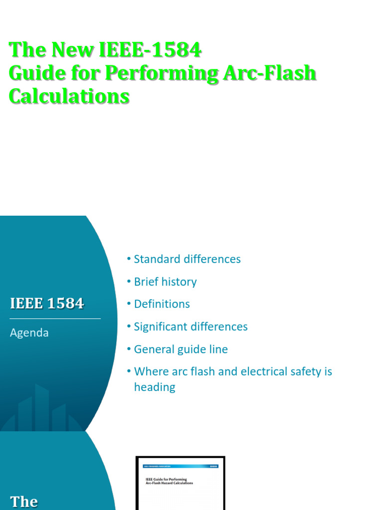 Arc Flash Standard IEEE 1584-2018 | PDF | Electricity | Electrical ...