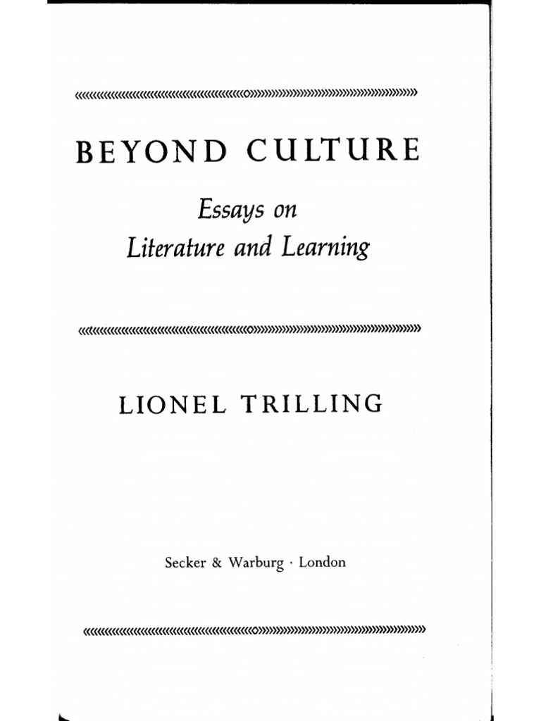 Trilling_Freud_Within_and_Beyond_Culture | PDF