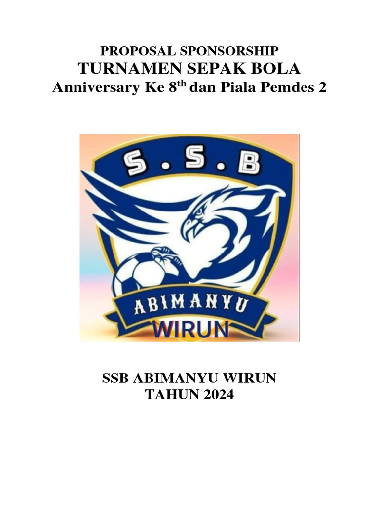 Proposal Turnamen | PDF