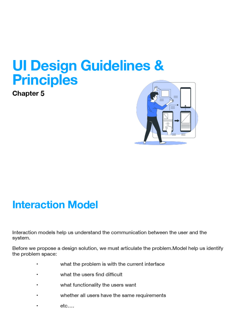 05-UI Design Guidelines - Principles | PDF | Human–Computer Interaction ...