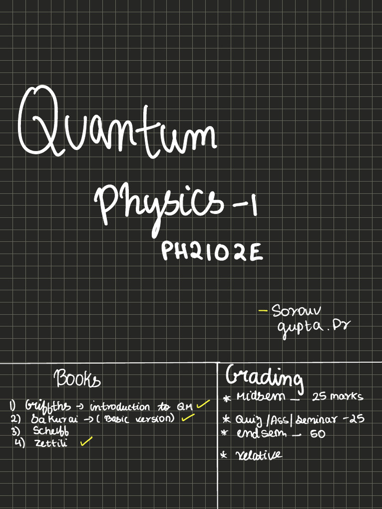 Quantum Physics PDF | PDF