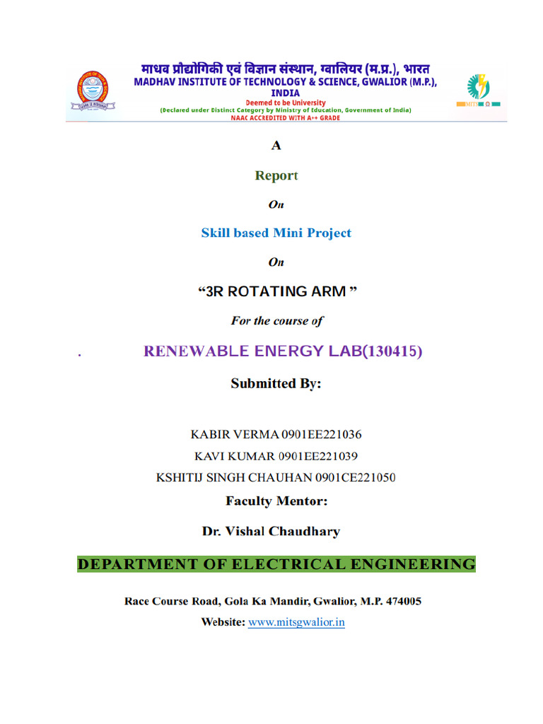 Power System Mini Skill - 1 | PDF