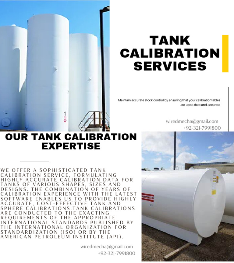 Storage Tank Calibration | PDF Storage Tank Calibration | PDF