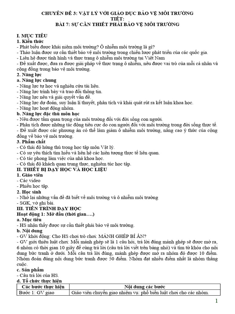 Bài 7- Chuyên đề vật lí 10 CTST | PDF