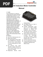 Fardriver Controller Manual | PDF | Electric Motor | Manufactured Goods