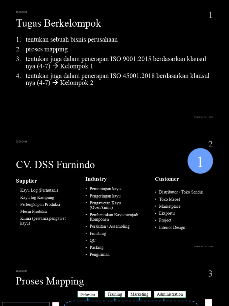 Latihan-Awareness ISO DSS | PDF