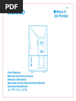 01 User Manual For Mars 5 Ultra English Version | PDF | Printer (Computing) | 3 D Printing