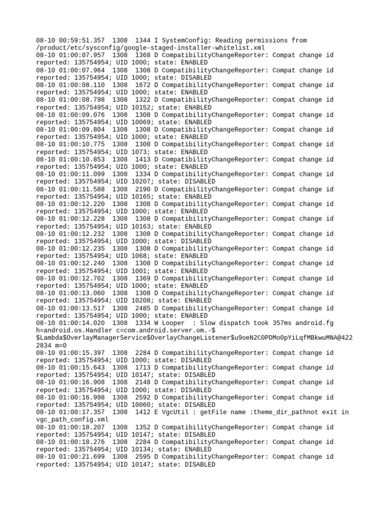Log | PDF | System Software | Software