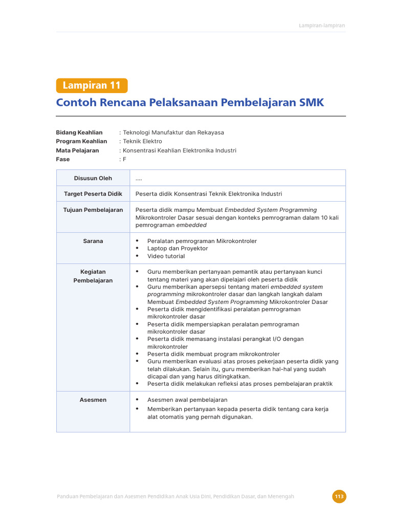 Contoh RPP Produktif Dari Ppa 2024 | PDF