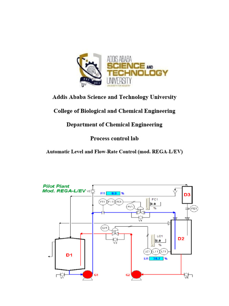 flowrate and level control | PDF