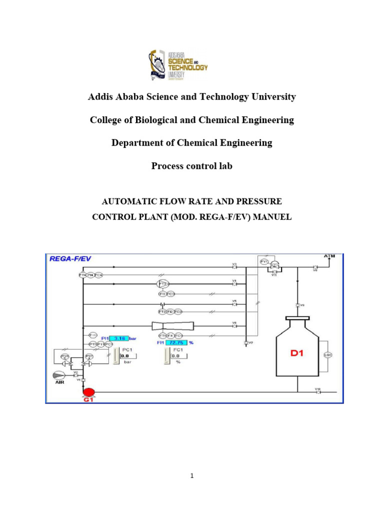 Flowrate and Pressure Control | PDF | Flow Measurement | Pump